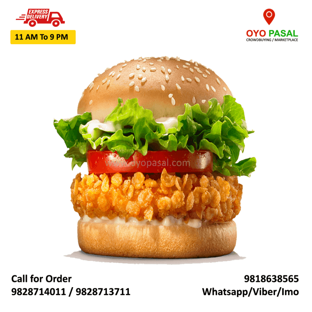 Crunchy Chicken Burger – OYO PASAL