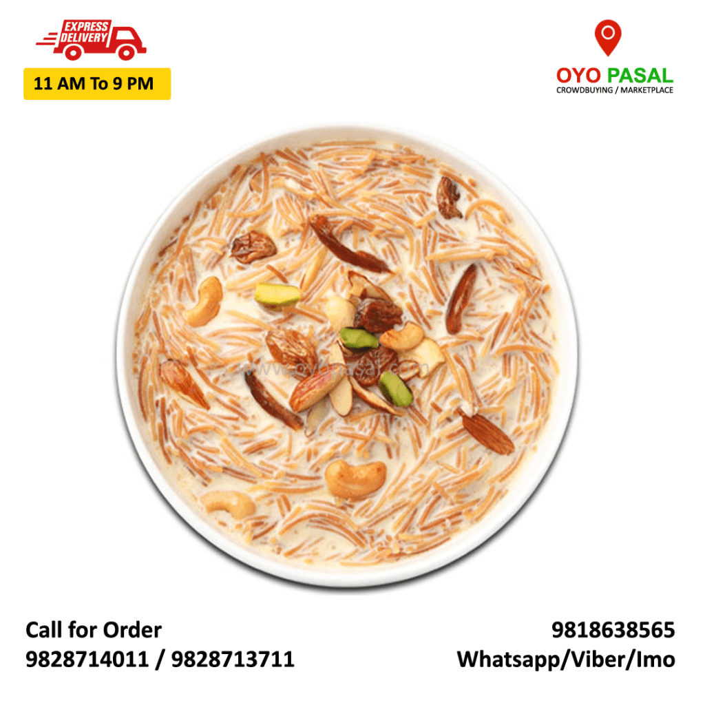 Sewai Custard (Sewai ko Kheer) – 1 Plate – OYO PASAL
