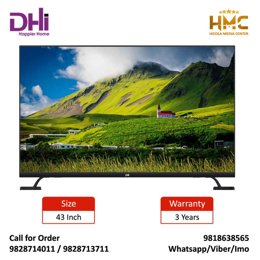 DHI 43 inch FHD Smart LED TV DH-43LED03S – OYO PASAL