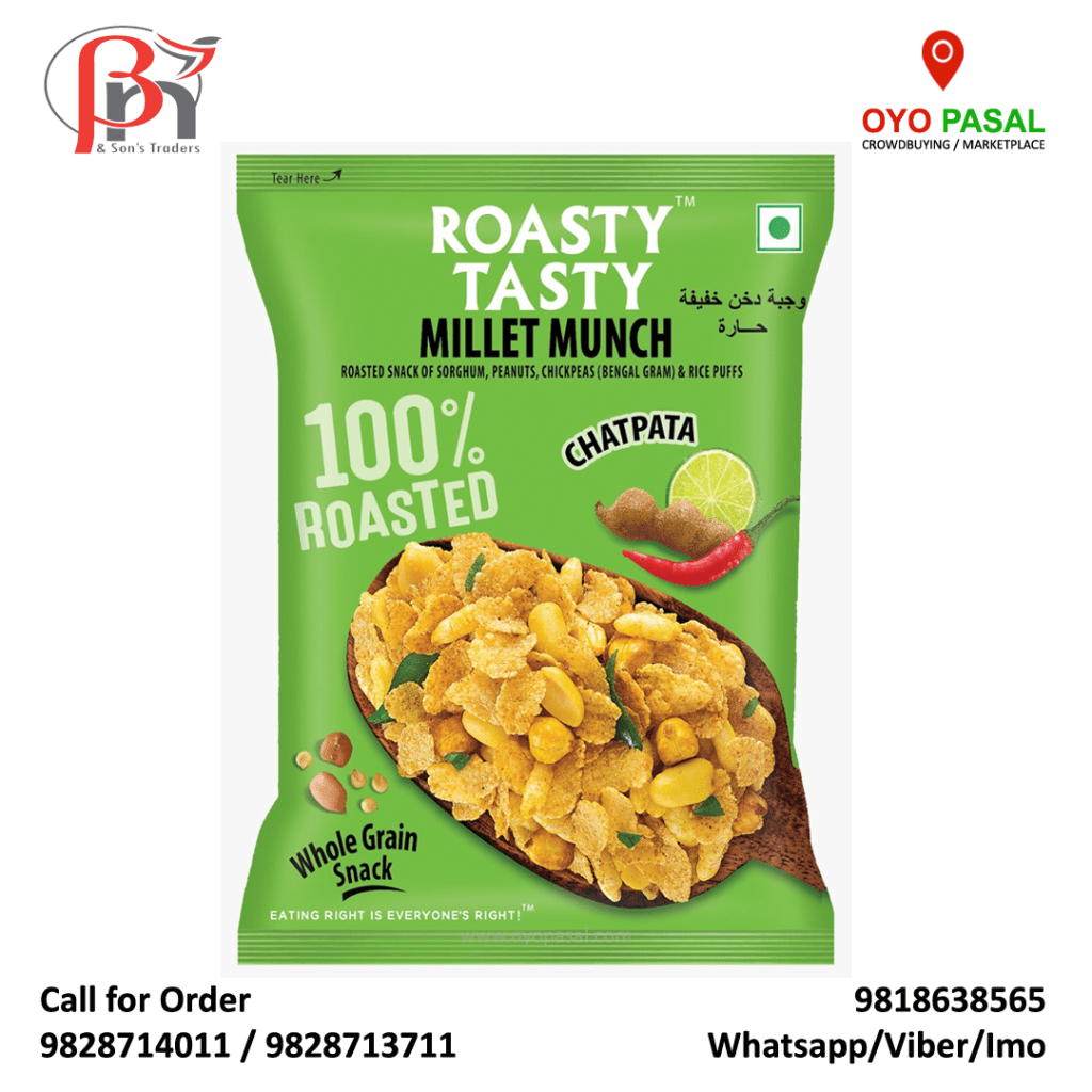 Roasty Tasty Millet Munch – 150 Gm – OYO PASAL